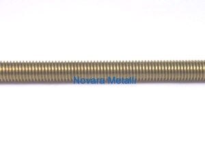 BARRE FILETTATE ottone