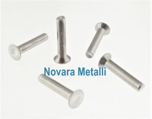 Ribattini in Ferro Testa SVASATA